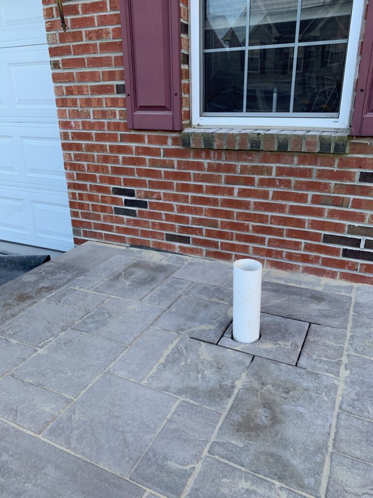 Updated Entryway & Retaining Wall