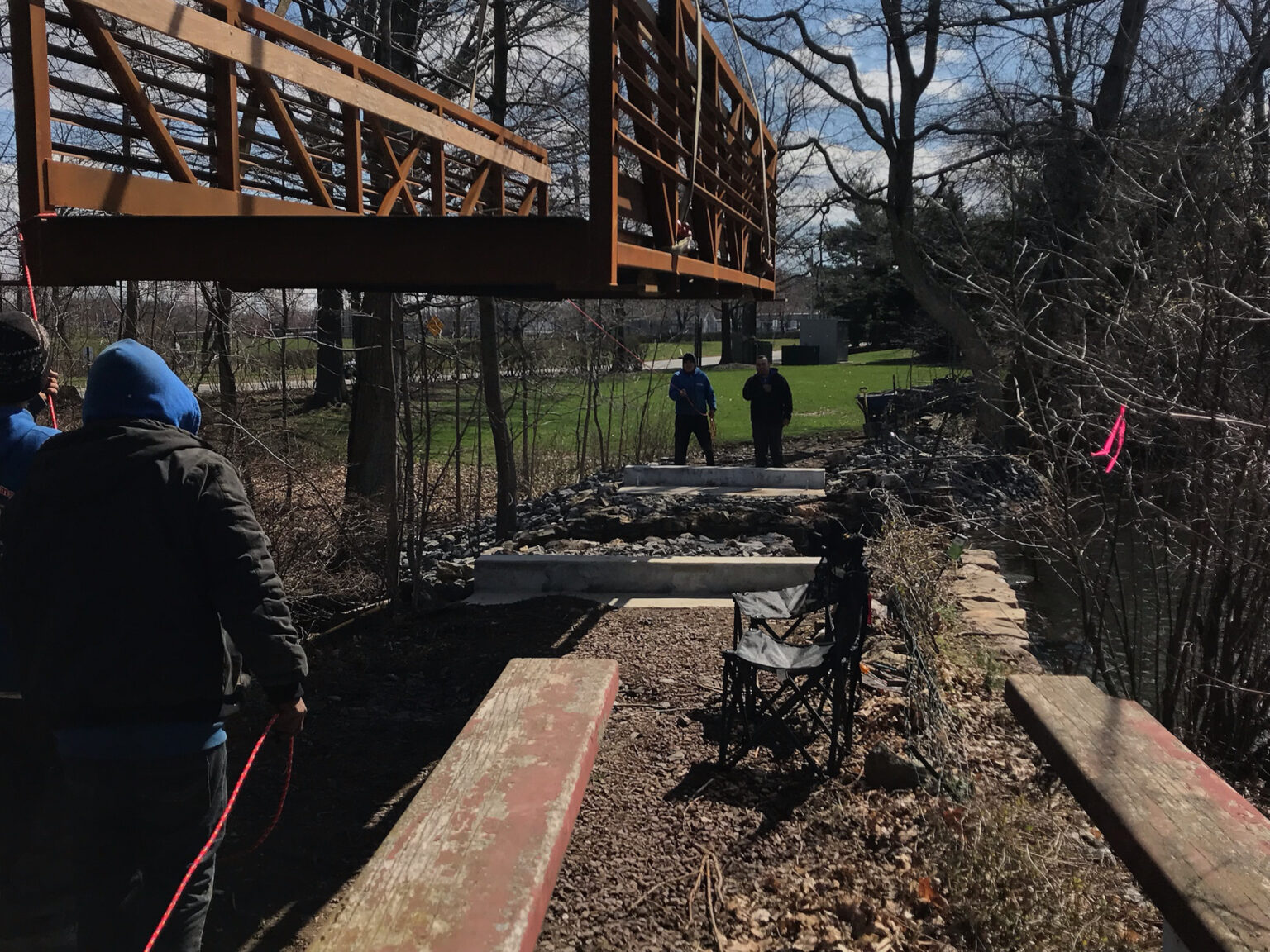 Guardrail Replacement & Bridge Installation