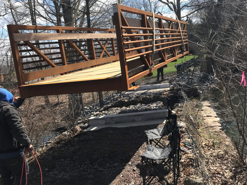 Guardrail Replacement & Bridge Installation