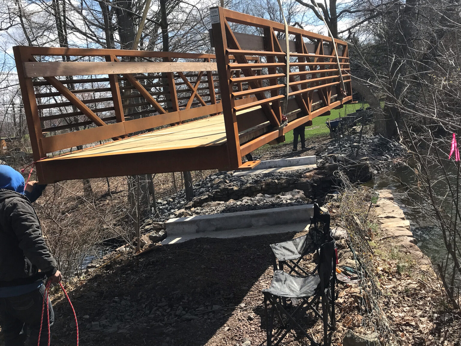 Guardrail Replacement & Bridge Installation