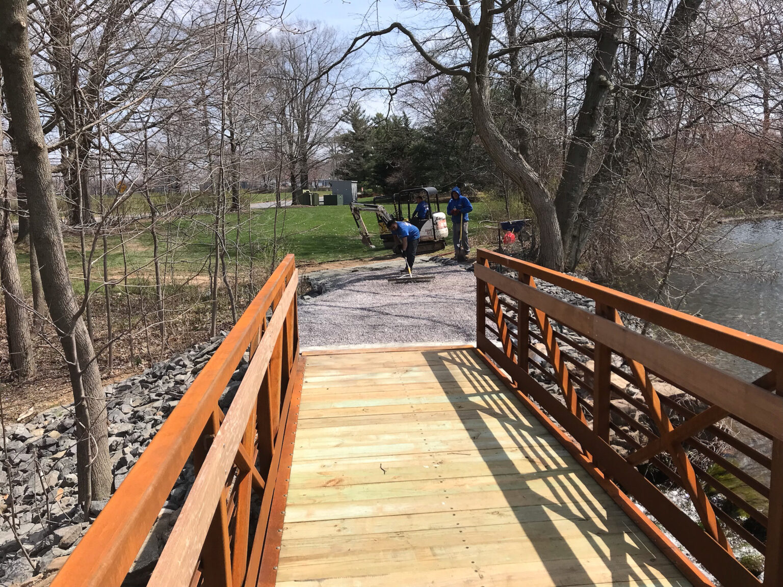 Guardrail Replacement & Bridge Installation